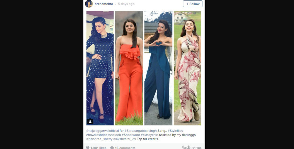 Kajal Aggarwal looks gorgeous than ever in Sardaar Gabbar Singh outfits ...